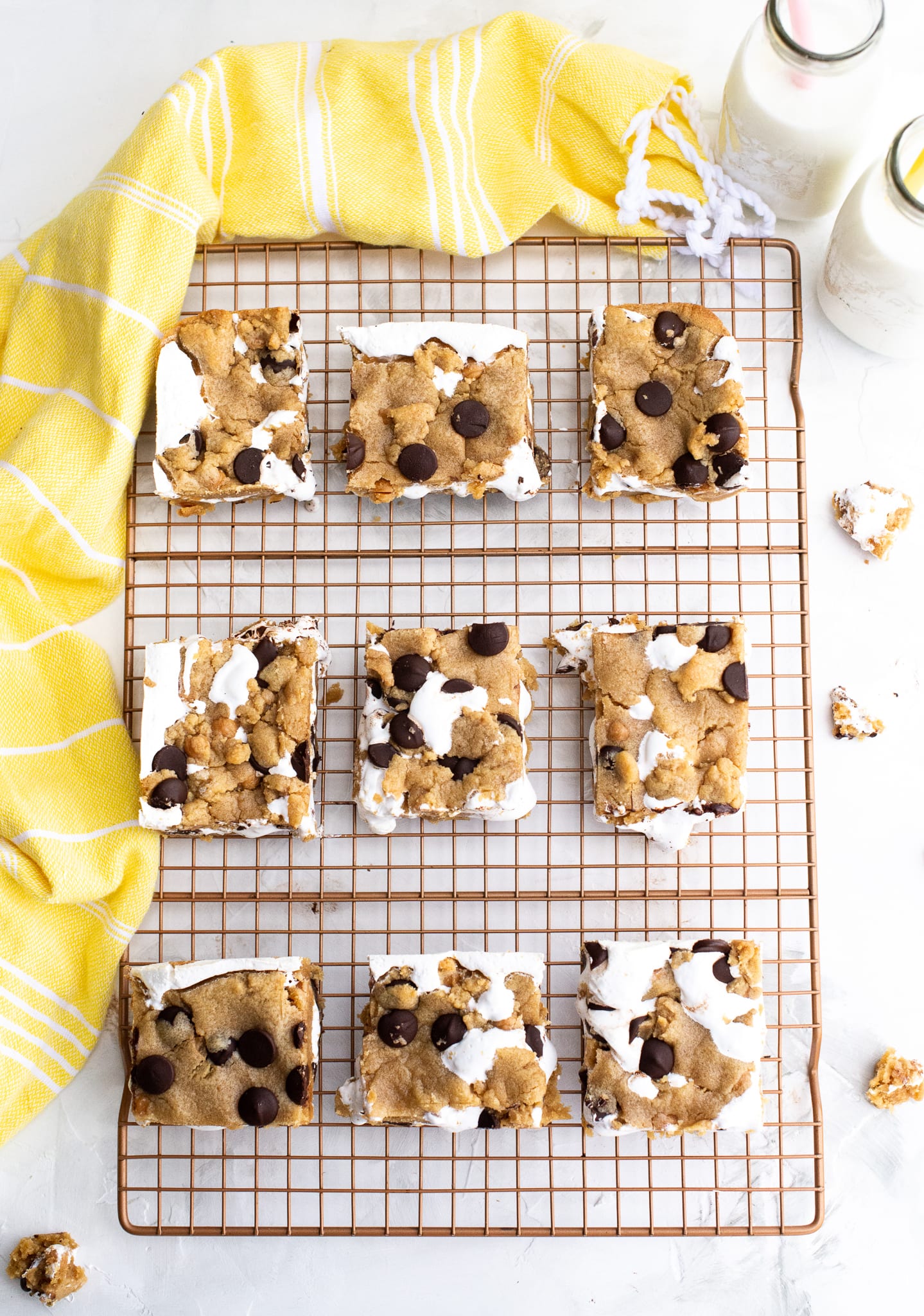 Fluffernutter Cookie Bars | Comfort Food Ideas | Dessert Recipe