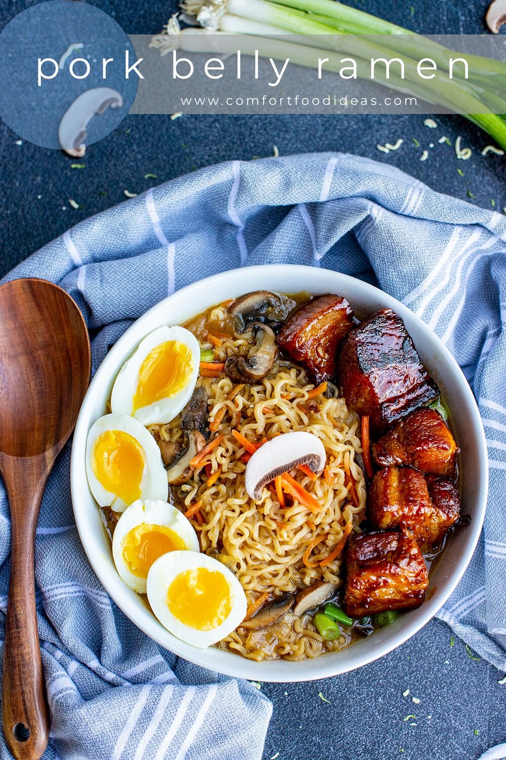 Instant Pot Pork Belly Ramen | Comfort Food Ideas | Dinner | Soup Recipe
