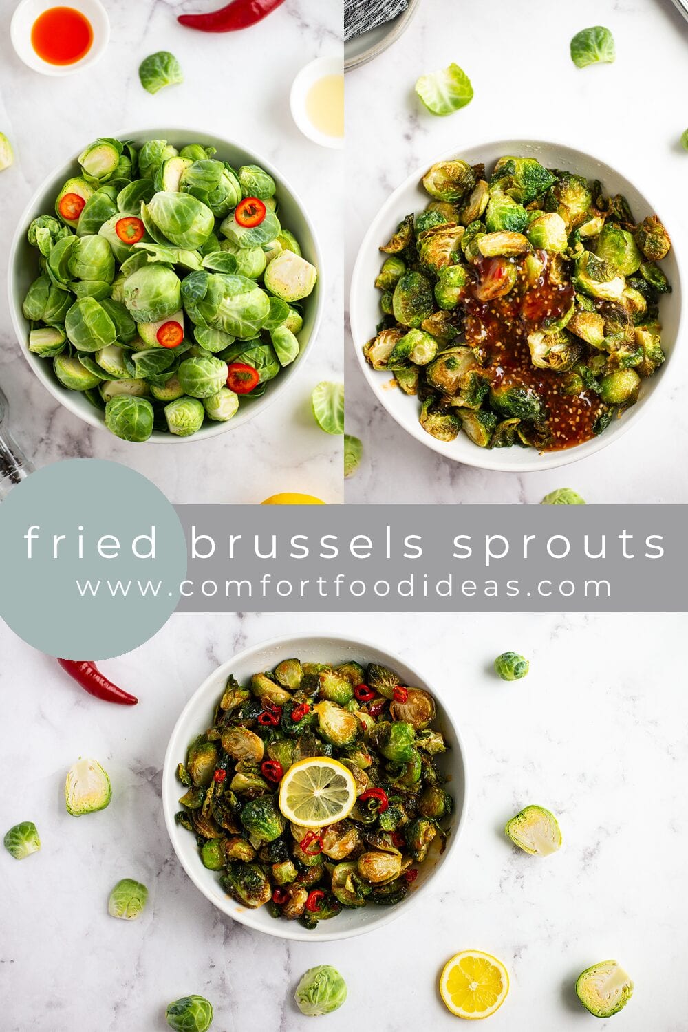 Crispy Fried Brussels Sprouts | Comfort Food Ideas | Appetizer Recipe