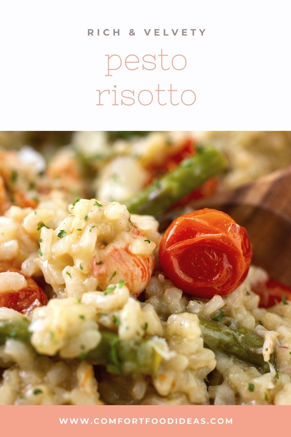 Easy Pesto Risotto | Comfort Food Ideas | Easy 30 Minute Meal