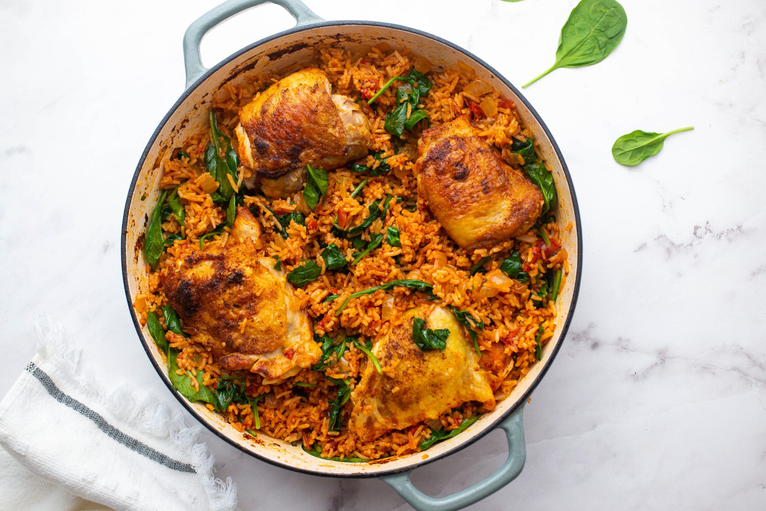 Chicken Paprika and Spanish Rice | Comfort Food Ideas | One Pot Meal